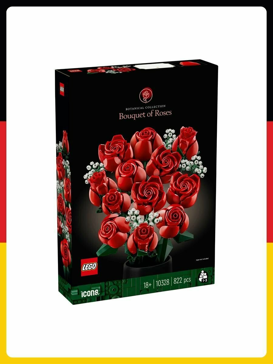 Конструктор LEGO Icons Букет роз