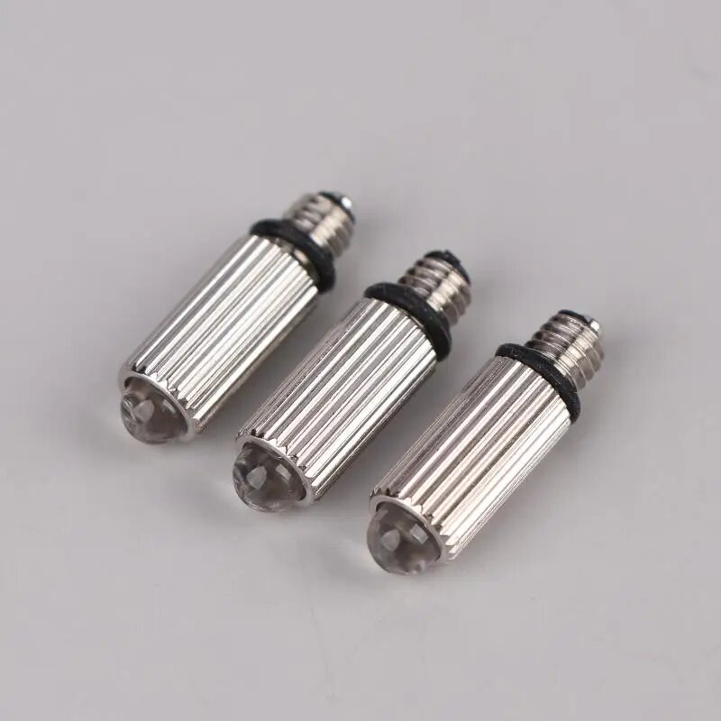 Высокое качество 1/3 шт. светодиодная лампа для взрослых 2,5 В 0,3 А белый свет анестезия ларингоскоп лампа хирургические аксессуары