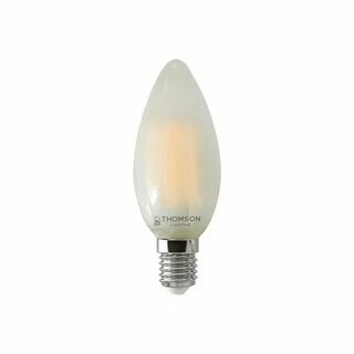 Лампа светодиодная Thomson TH-B2022 8Вт цок: E27 свеча 220B 4000K св. свеч. бел. нейт. Candle