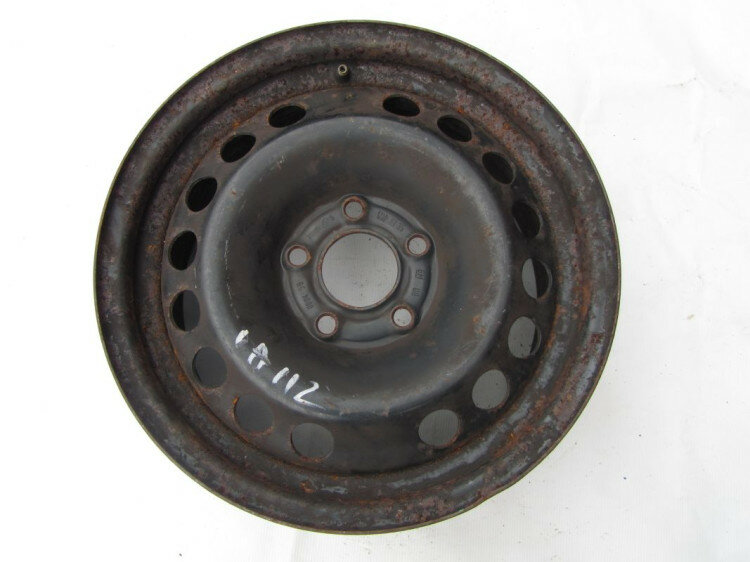 Диск стальной R15 6.5Jx15H2 ET35 5x110 Dia 65 2150156 13197752 Опель Астра H Черный - VA-112