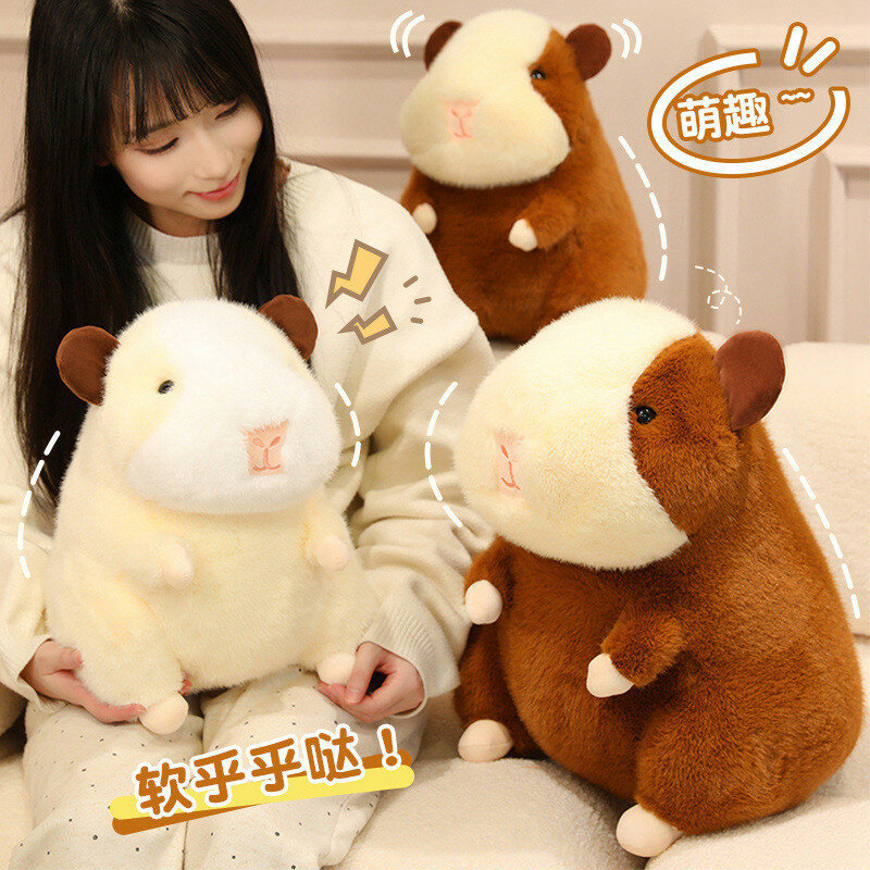 Очаровательная мягкая игрушка-подушка в виде голландской свинки для девочек, идеальный подарок на праздники