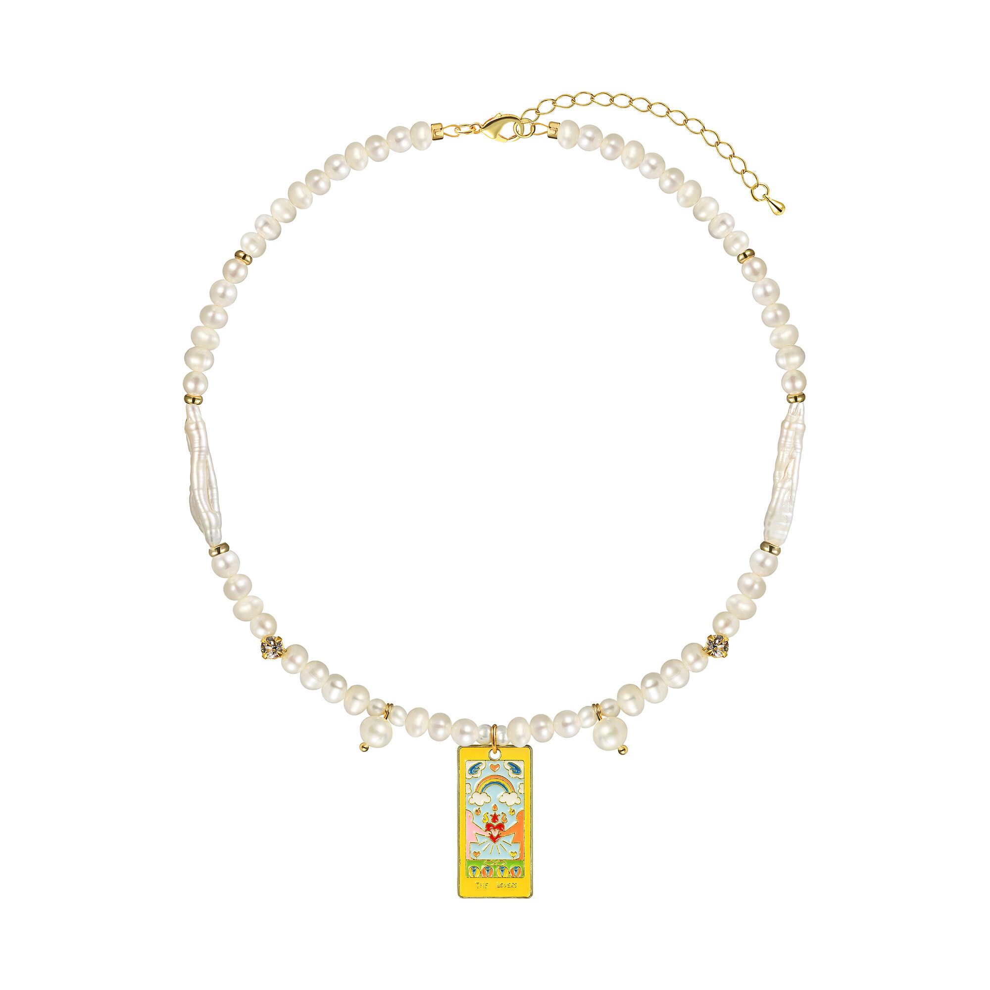 Колье, жемчуг пресноводный