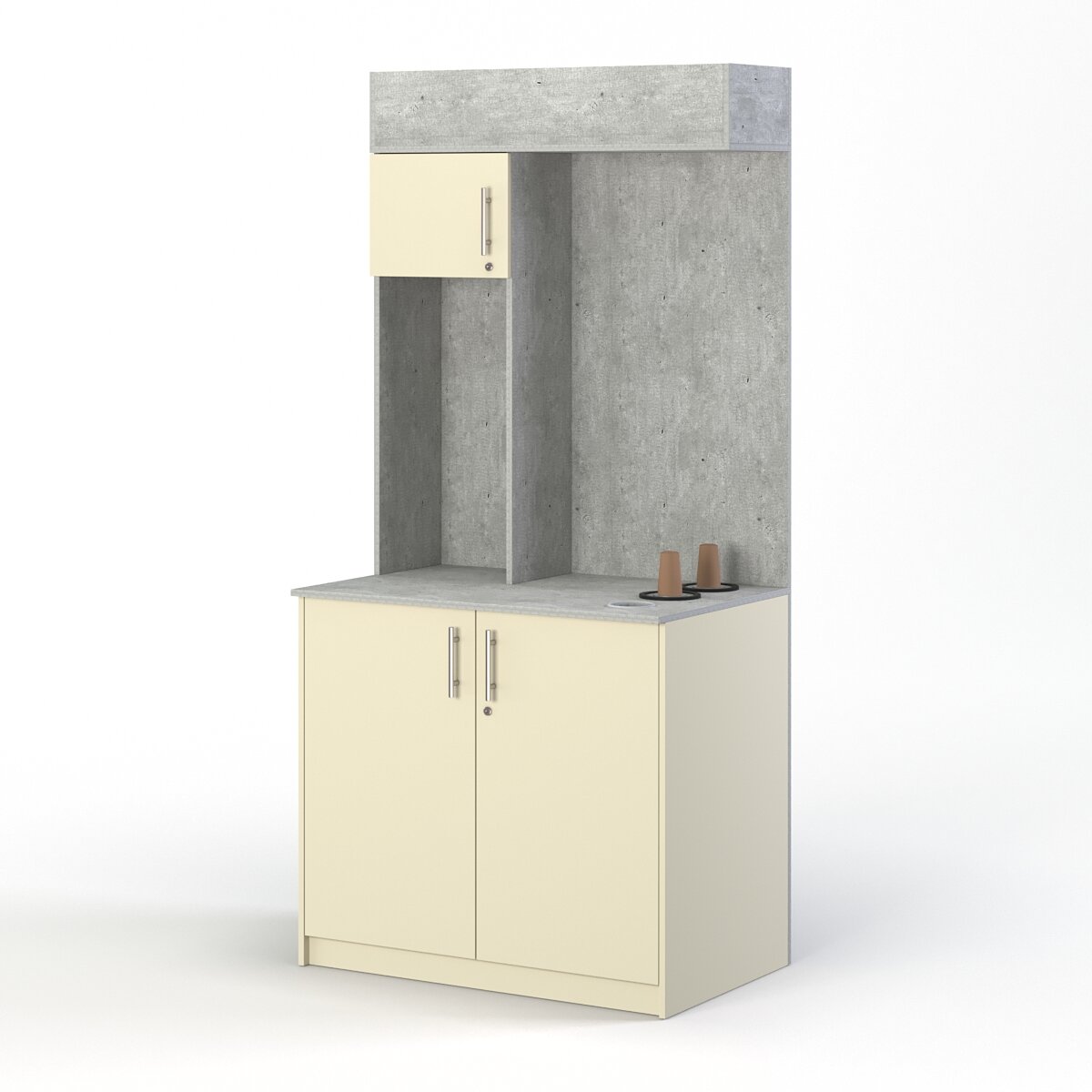 Кофепоинт №7, Метрополитан Грей и Крем Вайс. Производитель товара - компания Westcom.