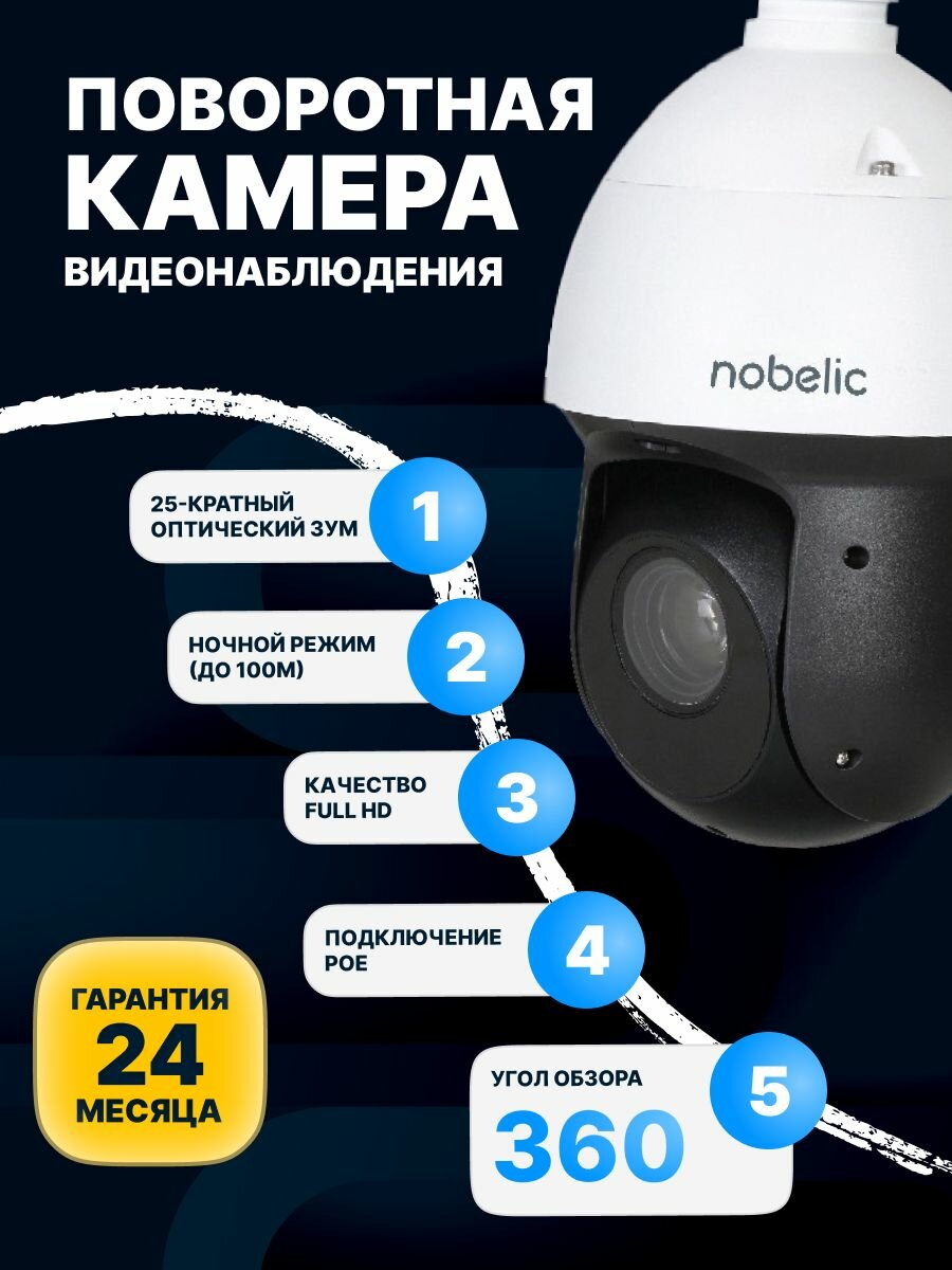 Камера видеонаблюдения NBLC-4225Z-ASDV2