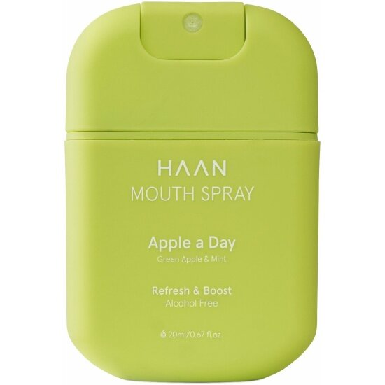 Спрей для полости рта Haan с пребиотиками, Яблоко и мята, 20 мл