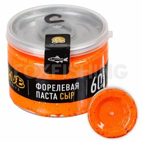 Форелевая паста Zub art. 60мл Форель "Икра" Оранжевая