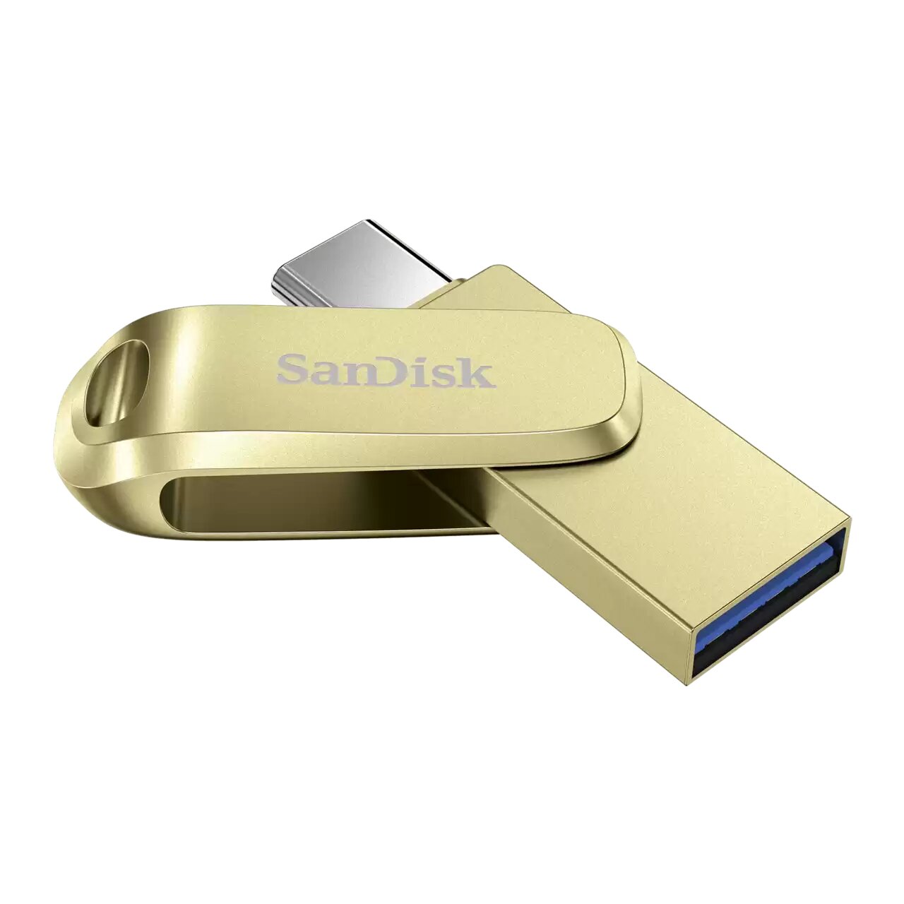 Флеш Диск SanDisk SDDDC4 128Gb , USB3.1 Type-C, золотая