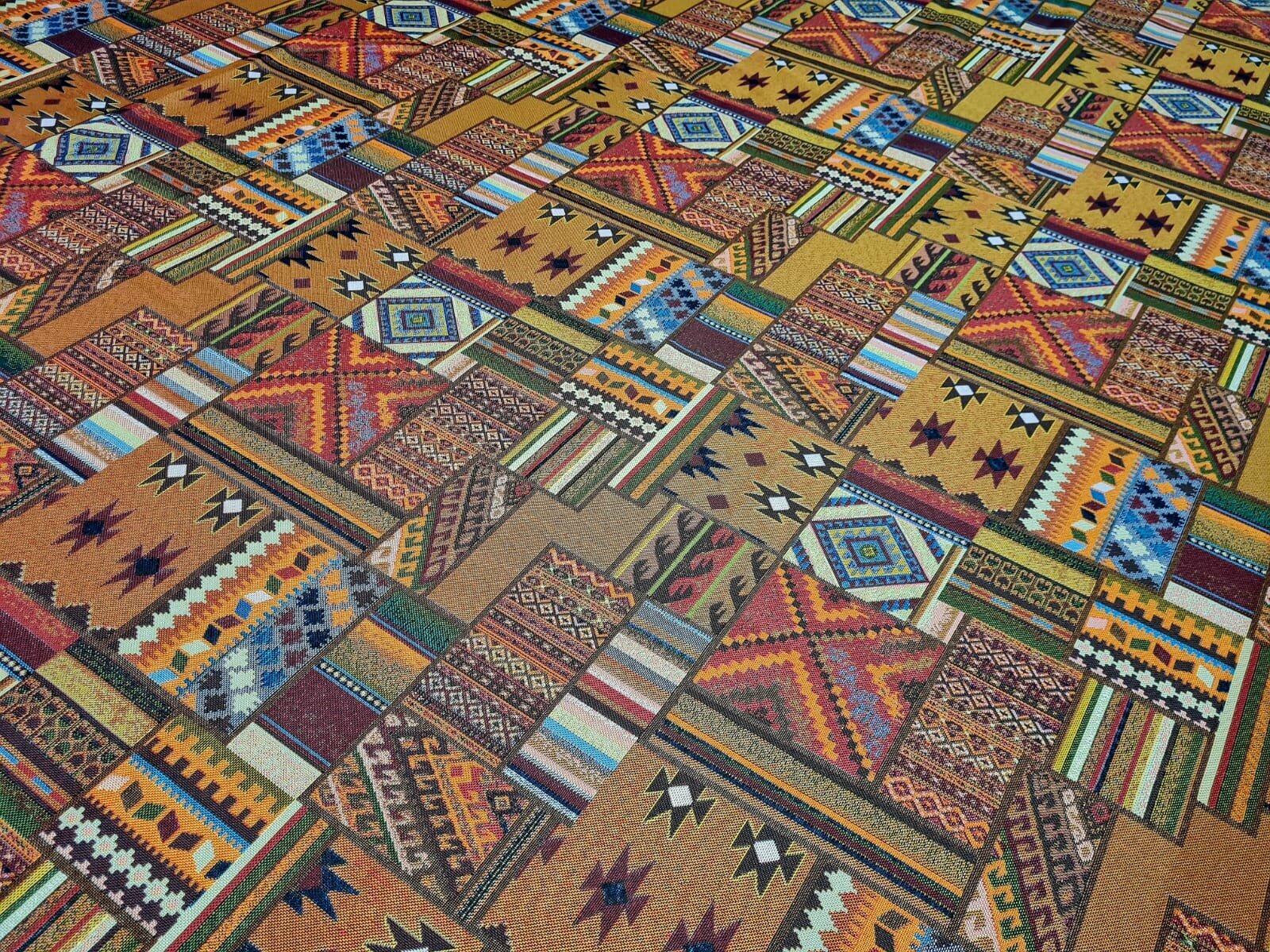 Отрезная ткань гобелен для пошива покрывал, декоративных подушек, скатертей, сумок и других изделий, любой метраж единым отрезом при оформлении покупки в одном заказе