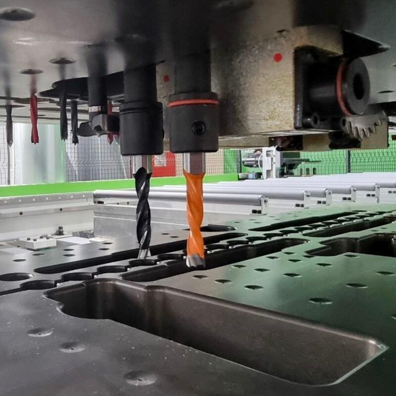 Сверло присадочное глухое правое WOODWORK D7 L85 S10