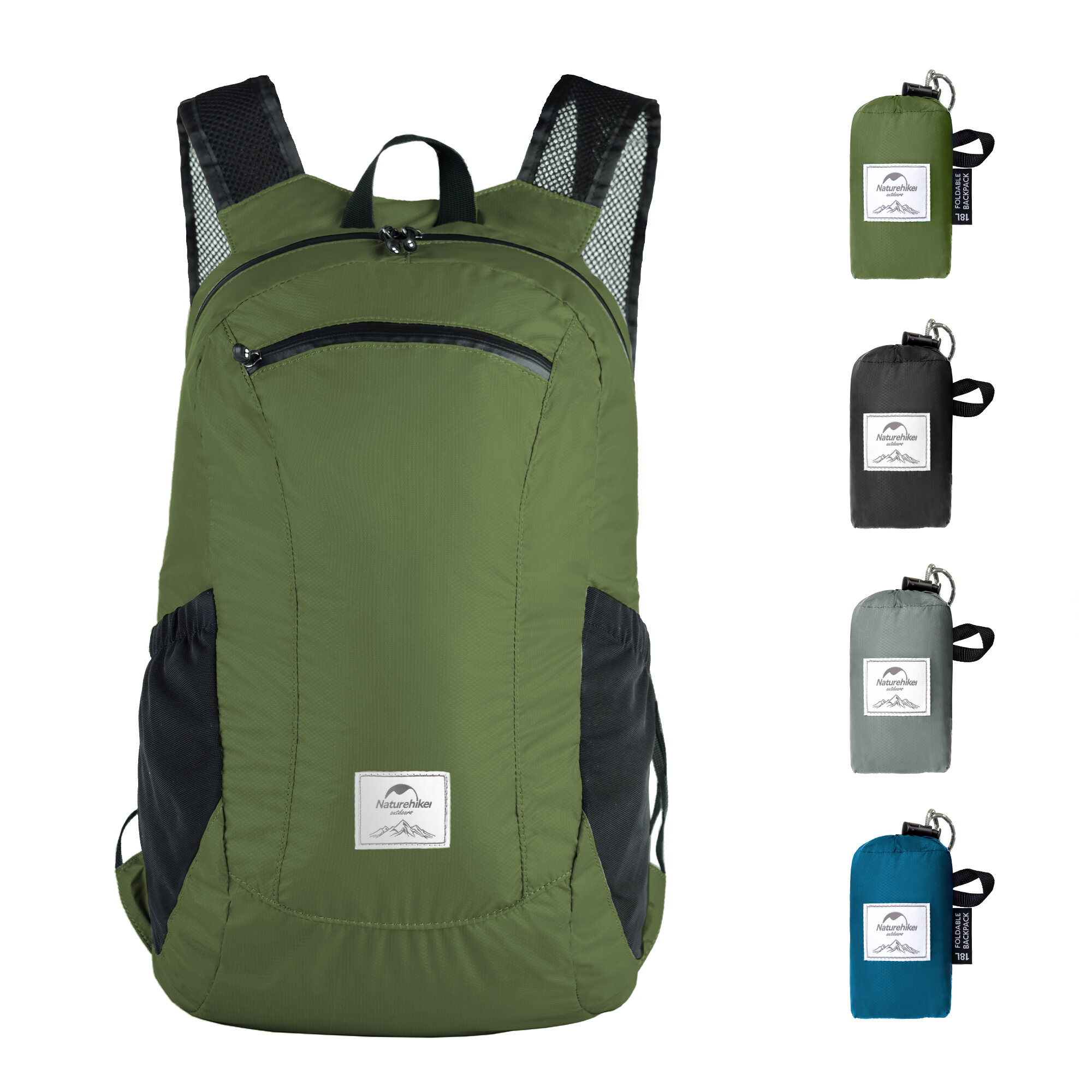 Naturehike Силиконовый складной рюкзак Yunyan объемом 18 л NH17A012-B