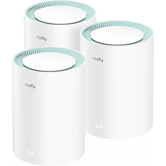 Бесшовный Cudy Mesh роутер M1500(3-PACK)
