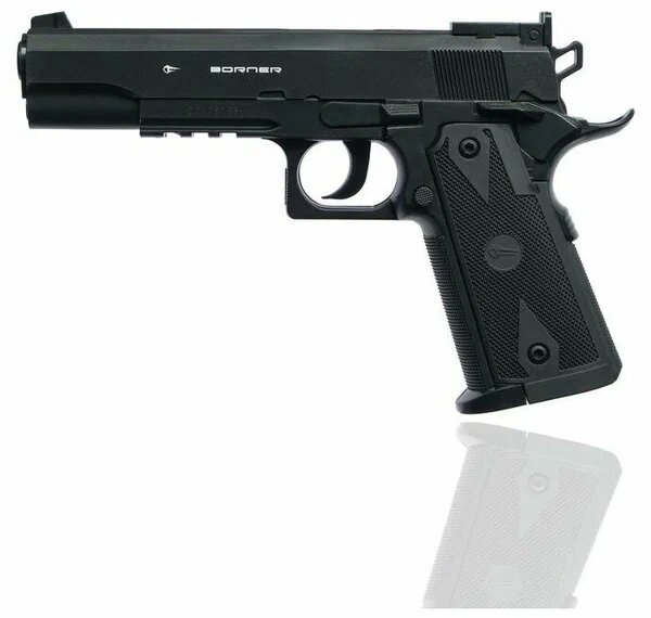 Пневматический пистолет Borner "Power Win 304", 3 Дж, черный