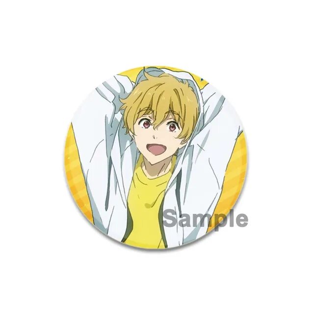 Аниме Бесплатно! Персонаж Рин Мацуока/Makoto Tachibana/Haruka Nanase/Nagisa Hazuki, булавки с мультяшным значком, брошь для украшения одежды