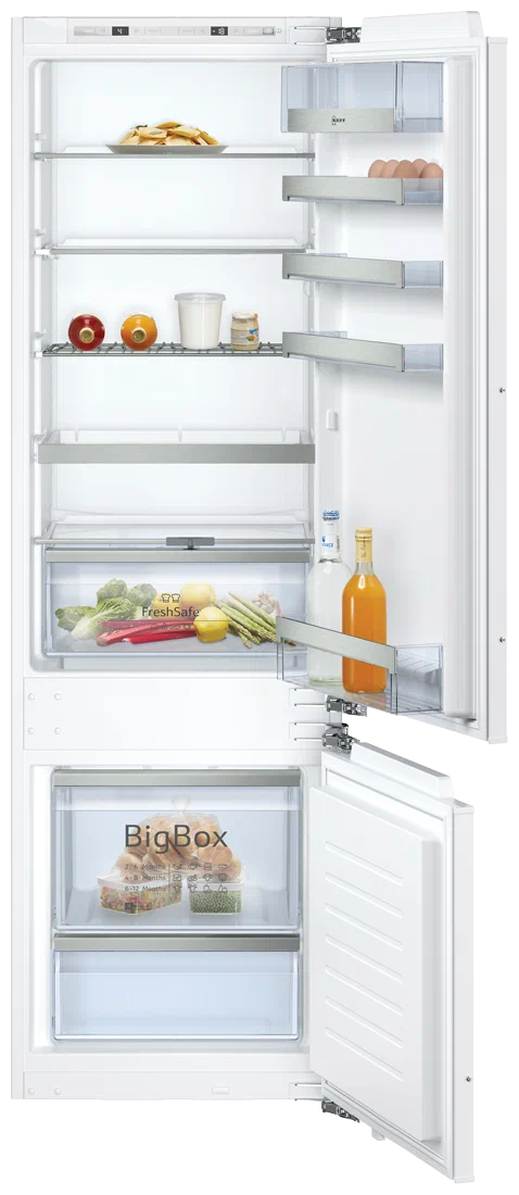 Встраиваемый холодильник Neff KI6873FE0, 2 камеры, 272л, Fresh Safe 2