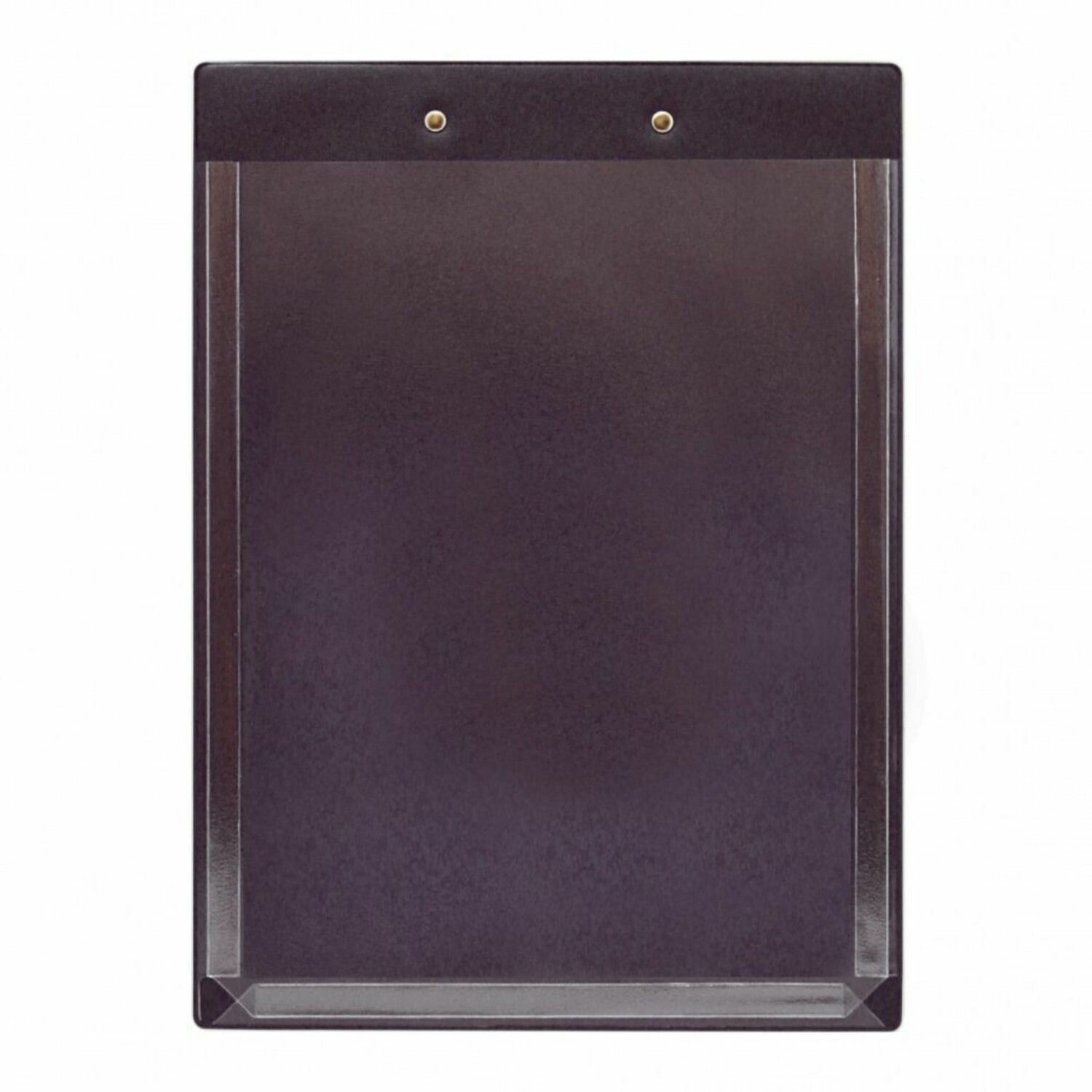 Планшет с расширяющим карманом и прижимом, А4 Черный ДПС