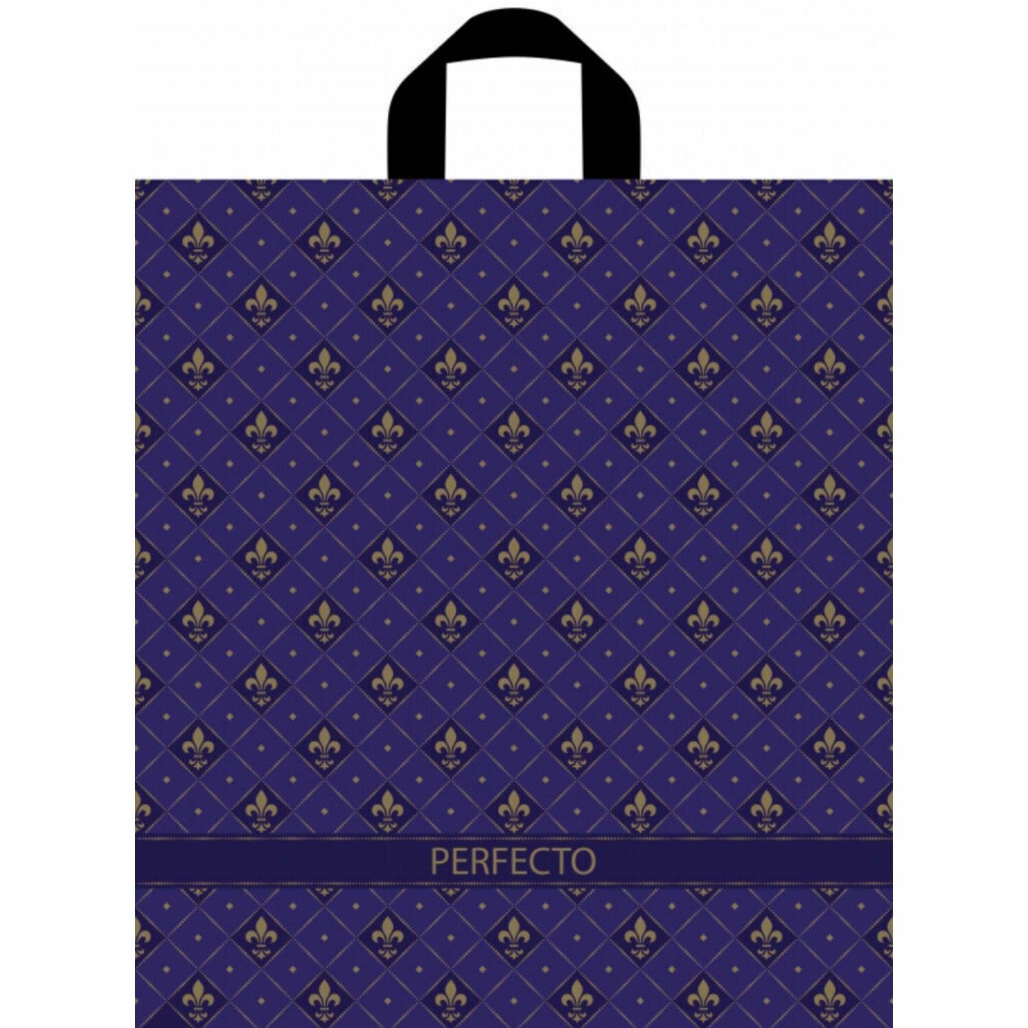 Пакет 46*42см (95мк) с петлевой ручкой "Перфекто Гранд" ПВД