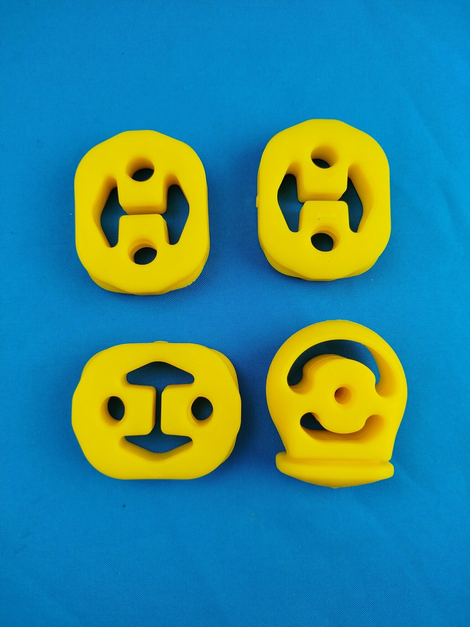 РК крепление глушителя "UAD" для а/м Приора желтый полиуретан