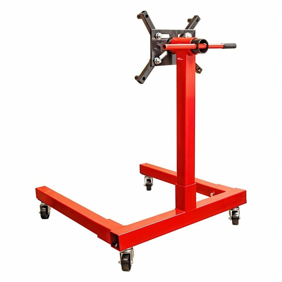 Кантователь двигателя 570кг с полкой для инструмента, арт ER57570 эврика