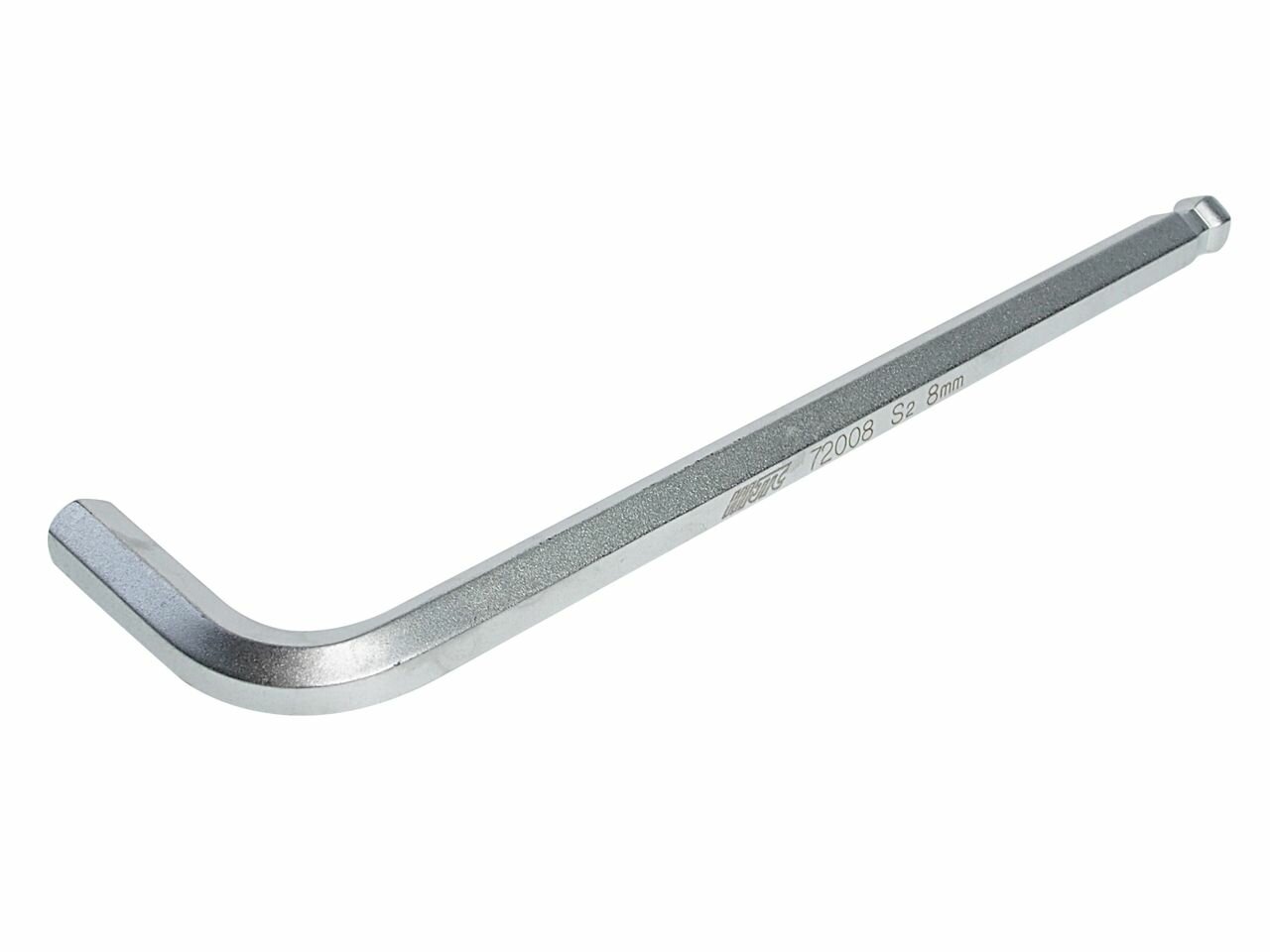 Ключ шестигранный, шестигранник Г-образный с шаром H8, L 150мм, арт JTC72008 JTC
