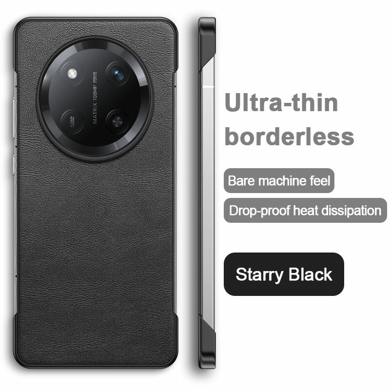 Подходит для Honor X9C / Хонор X9C Чехлы для телефонов, подставка, soft touch, накладка, резина, пластик, искусственная кожа, защита камеры, ударопрочный, усиленные углы, Honor, Honor X9C, black