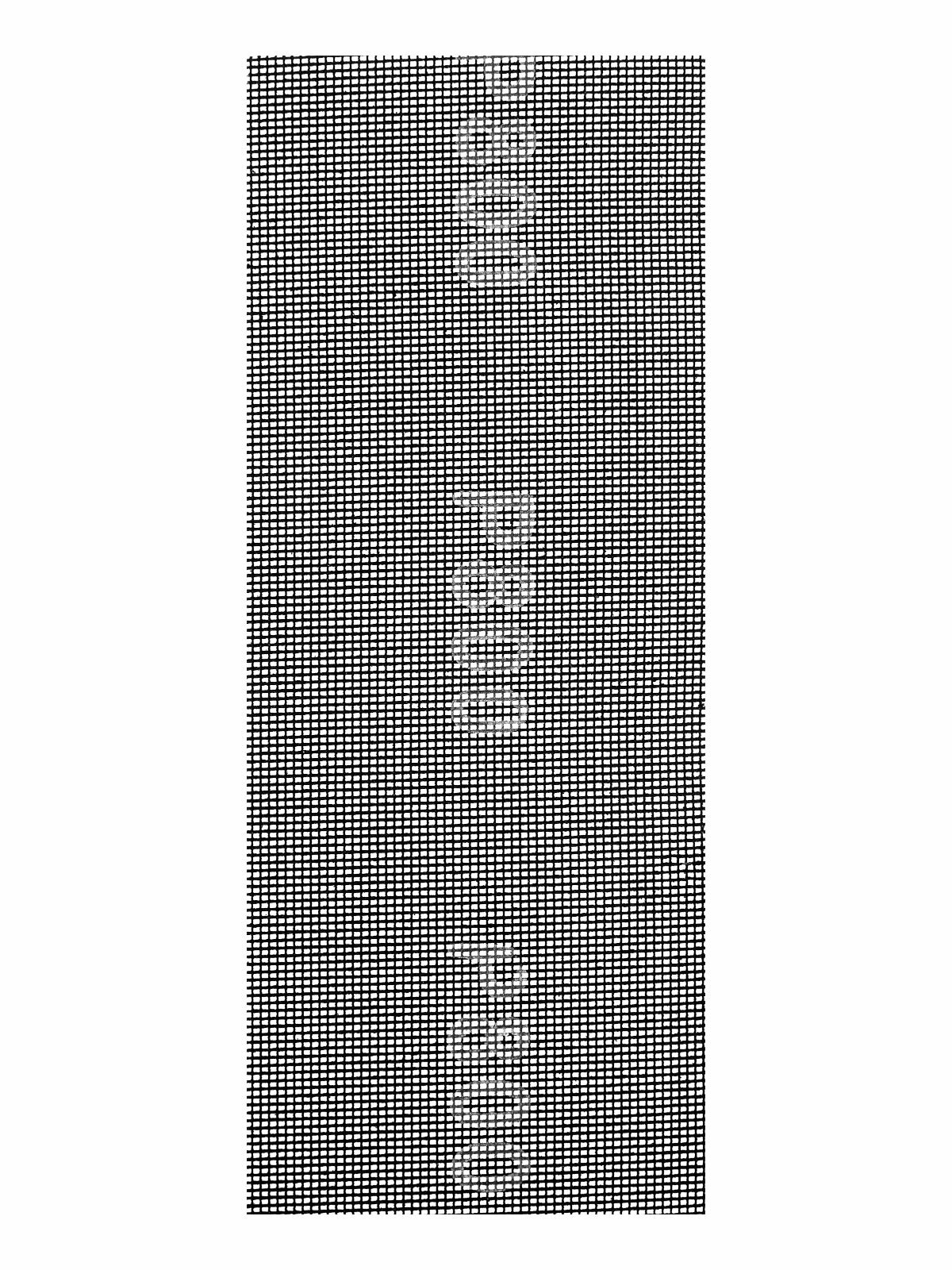 Сетка шлифовальная Denzel, P 800, 115 х 280 мм, 5 штук, двусторонний абразив из оксида алюминия, абразивная сетка, 75191