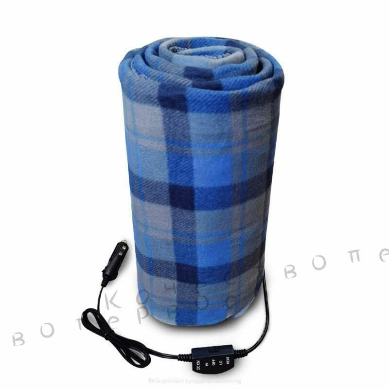 Автомобильное одеяло с подогревом 12 В, 3-скоростная регулировка температуры, интеллектуальная защита от короткого замыкания