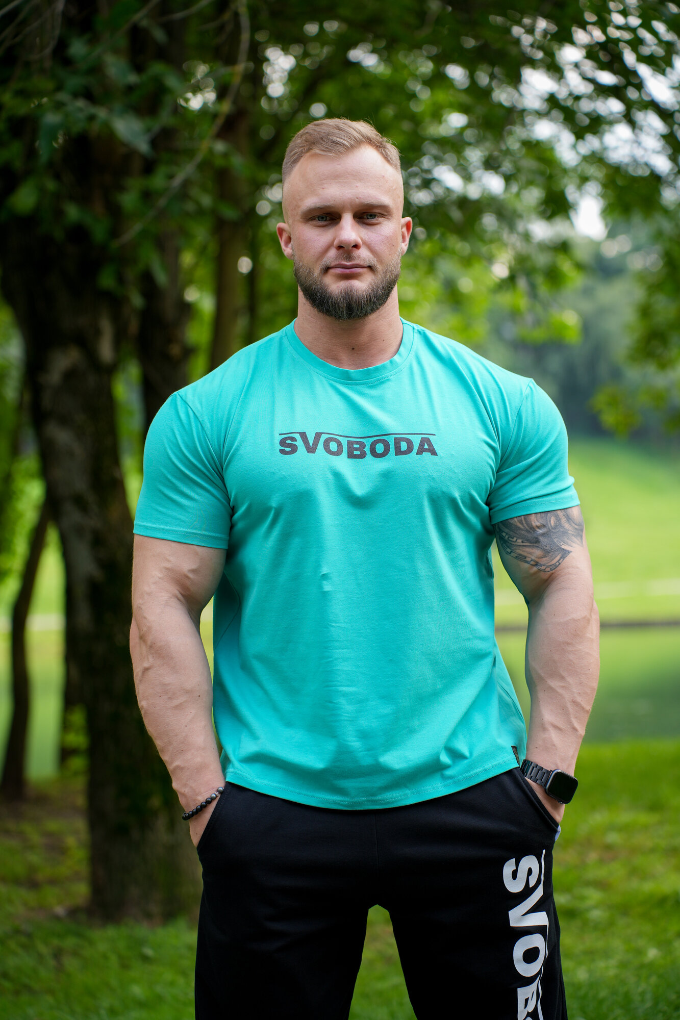 Футболка спортивная "SVOBODA"