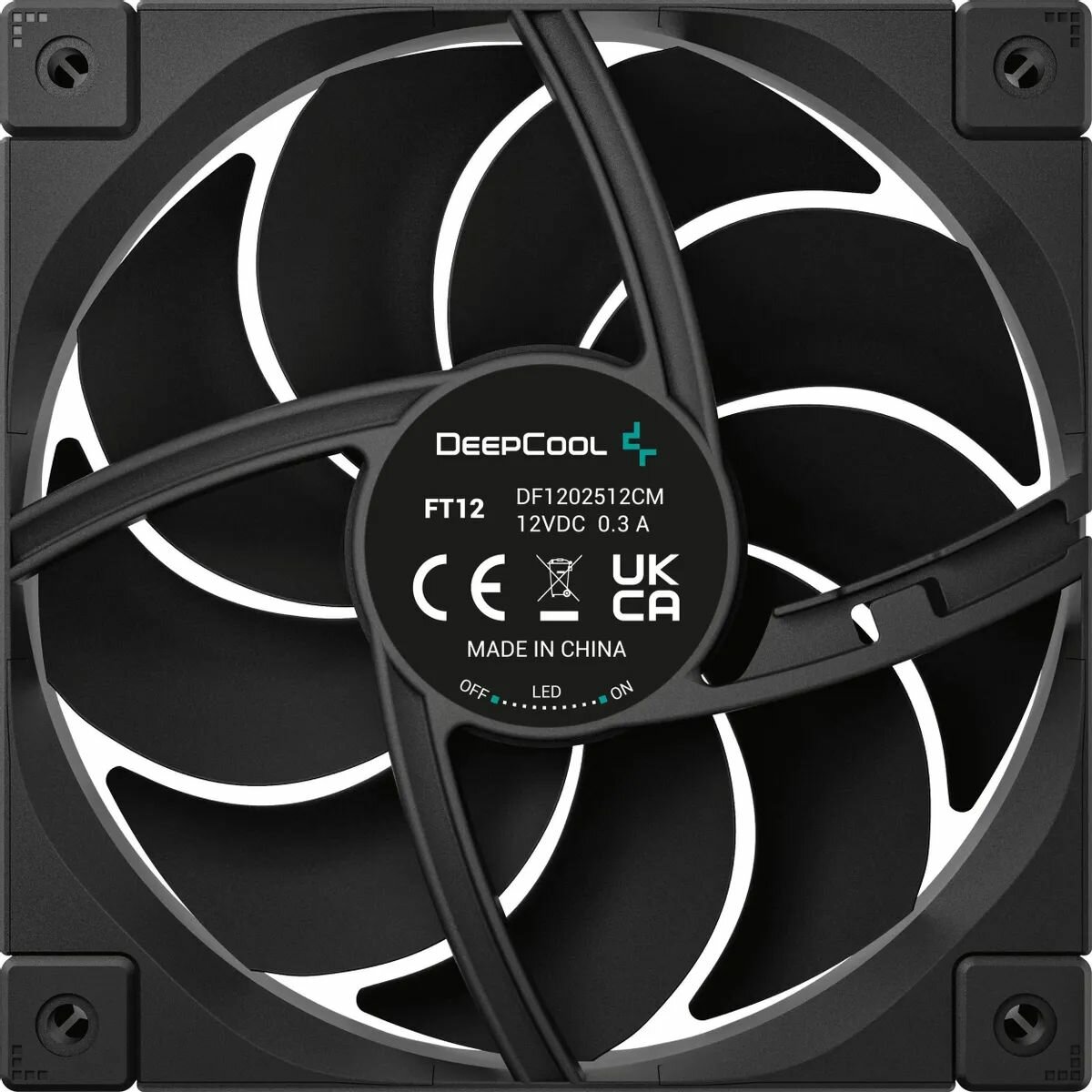 Корпусный вентилятор Deepcool FT12 — фото 1