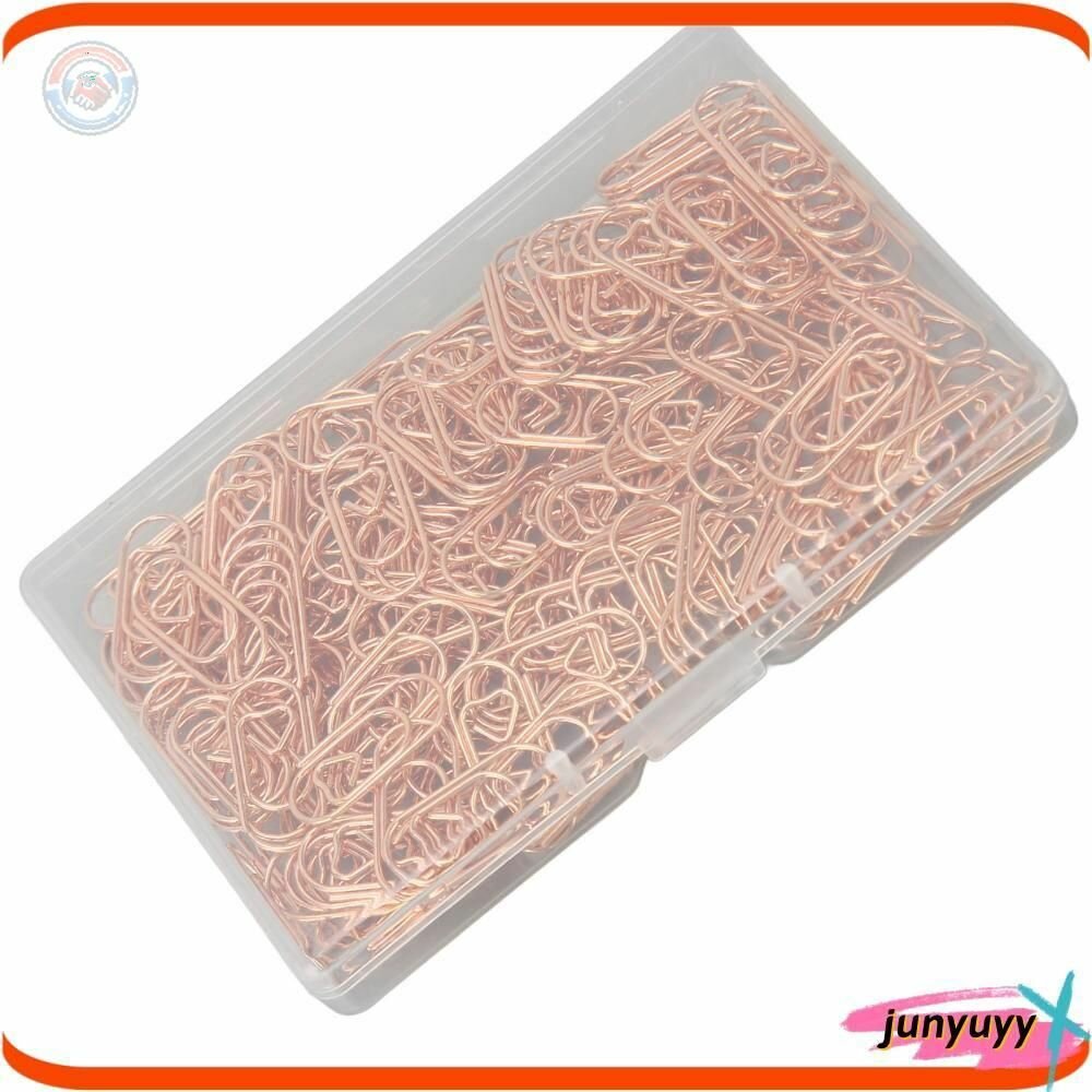 Скрепки сердечки 150 шт — милые металлические зажимы для бумаг, офисные и школьные канцтовары, оригинальный подарок для коллег и учеников