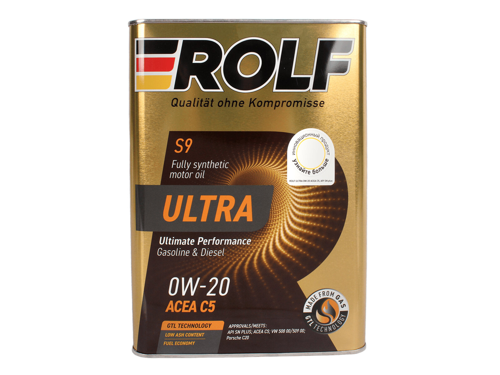 Масло моторное ROLF ULTRA 0W20 C5 4л