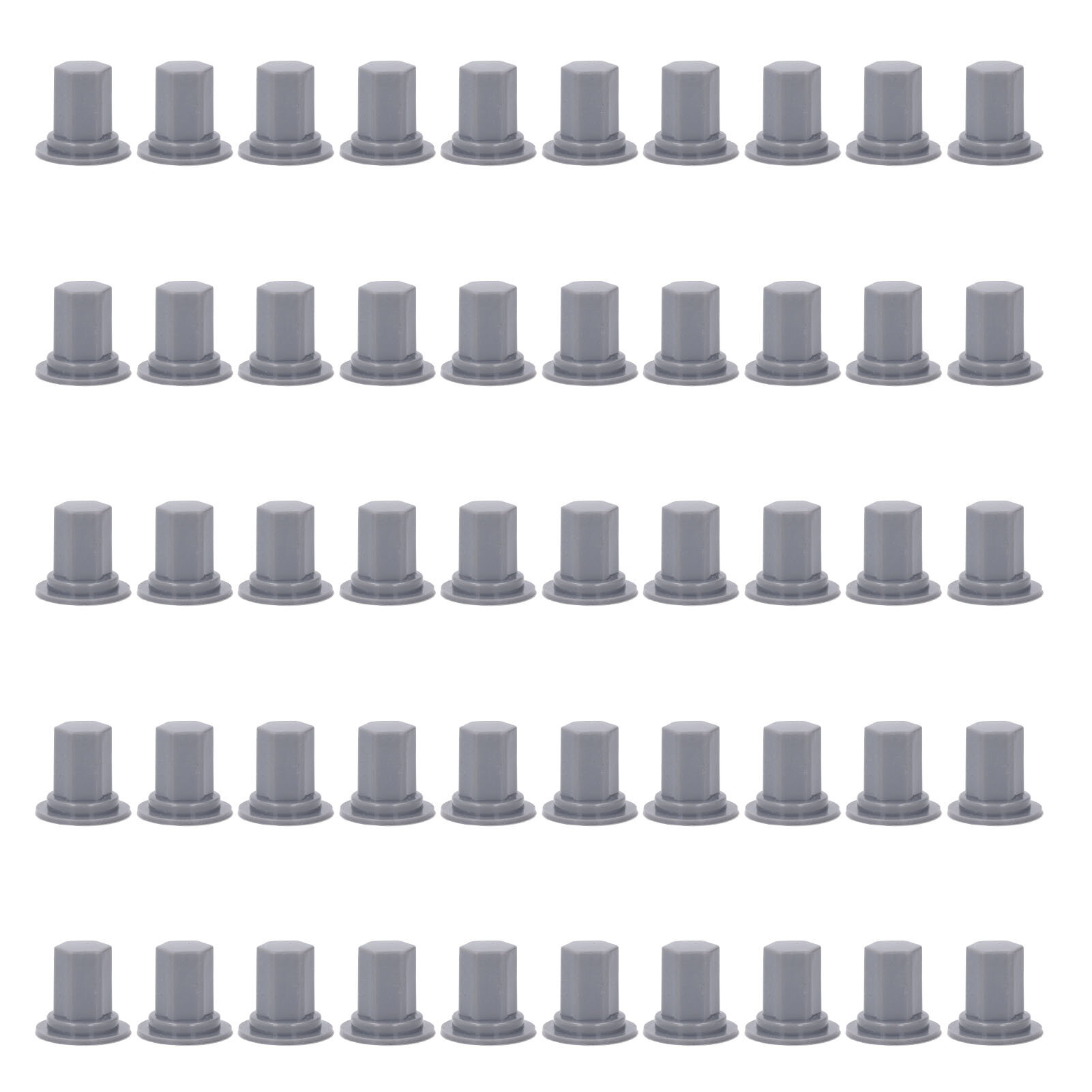 50 шт. Водонепроницаемые пылезащитные колпачки для шестигранных болтов, силиконовые защитные накладки на головку болта M12 33 мм / 1,3 дюйма высотой