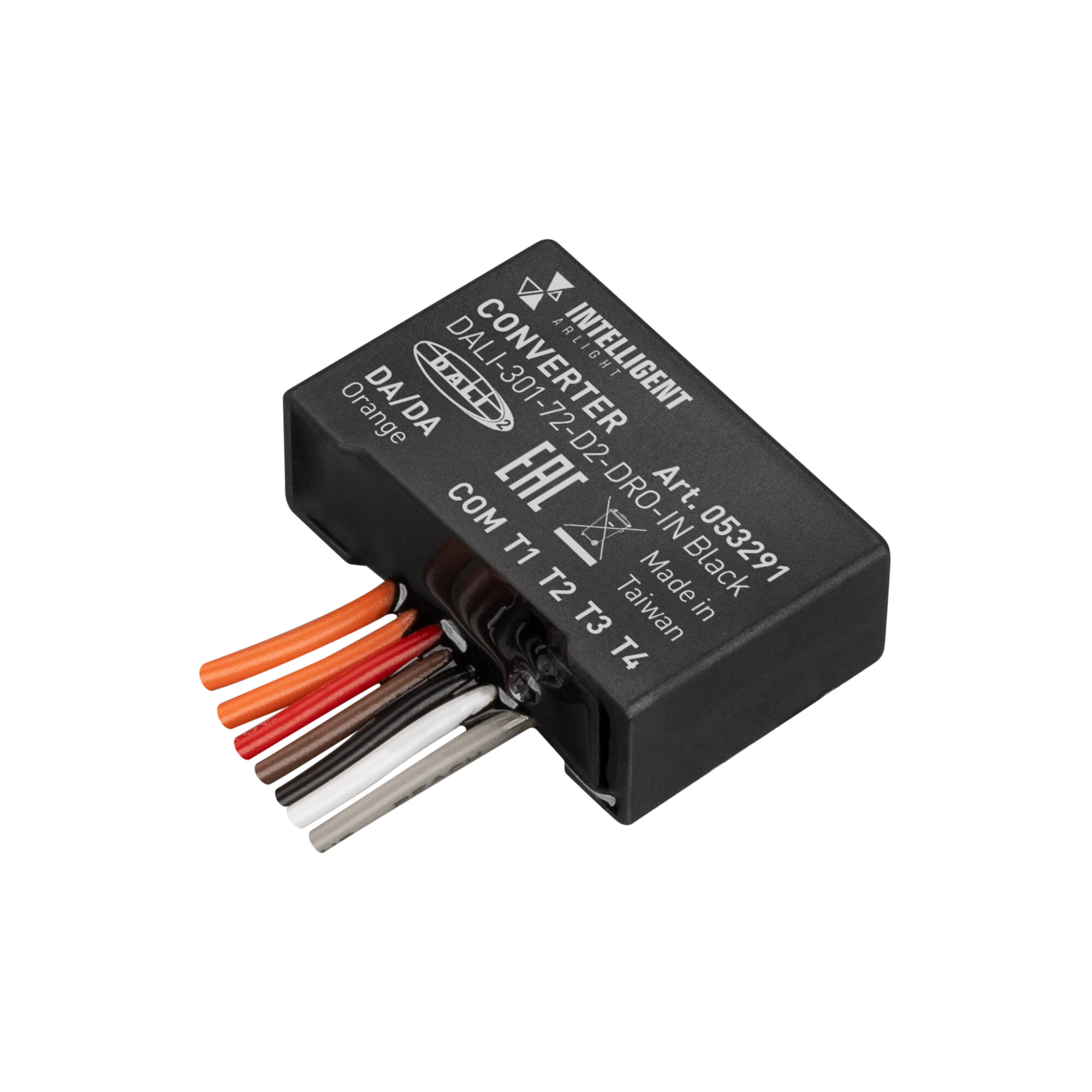 INTELLIGENT ARLIGHT Конвертер DALI-301-72-D2-DRO-IN Black (BUS) (IARL, Пластик) 053291