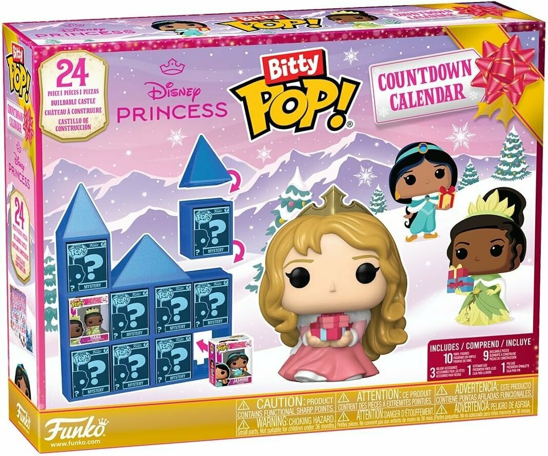 Адвент-календарь 2025 Funko Pop Bitty Pop! - Принцессы Дисней