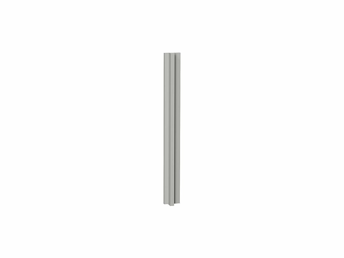 Фасад ПЭТ для углового кухонного шкафа УФ Фрейм Grey Silk 70