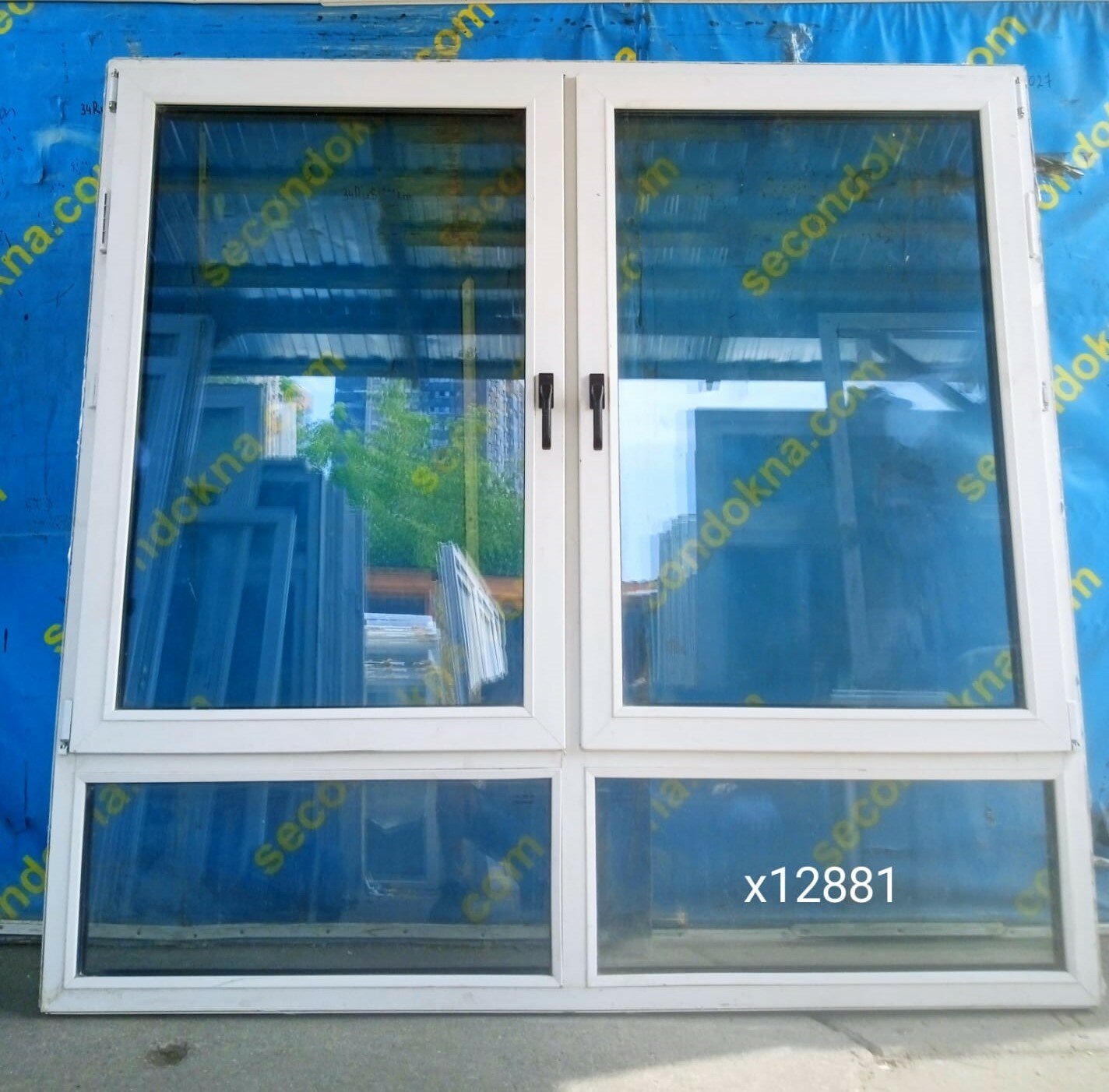 Пластиковое окно Б/У 1780(в) 1400 об х 1860(ш)