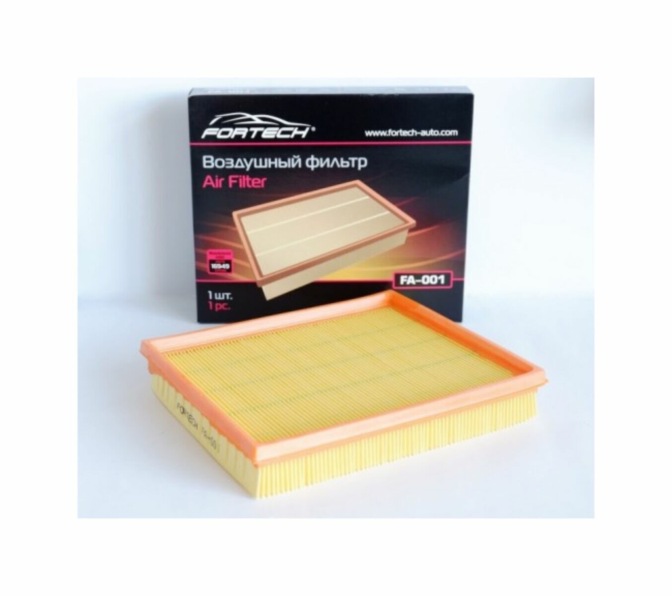 Фильтр Возд. opel Kadett 1.8,2.0L/Daewoo Nexia, Espero 1.5-2.0L(Fortech Fa001)