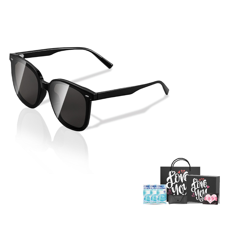 Xiaomi Square Sunglasses Unisex Black/Brown 65