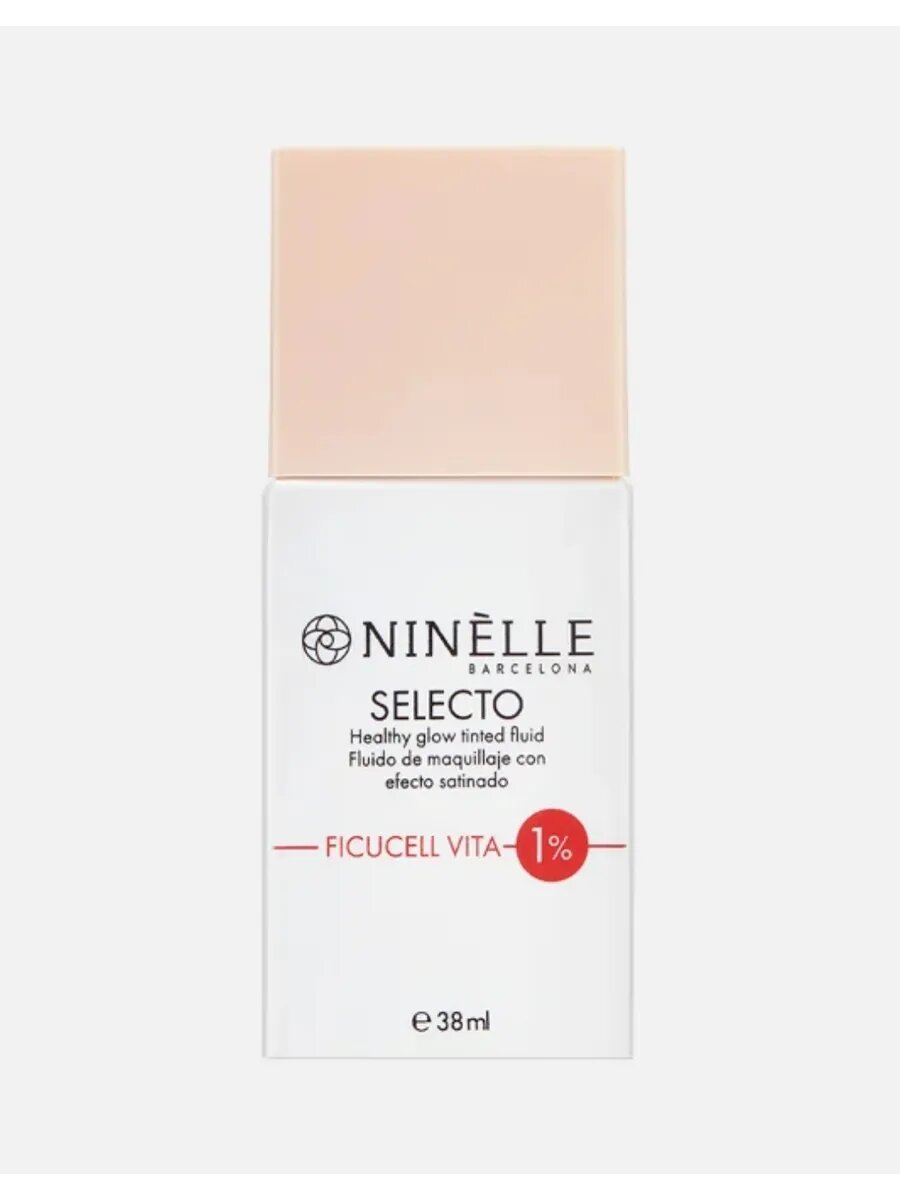 Тональный крем-флюид для лица NINELLE selecto 242 Натуральный Бежевый