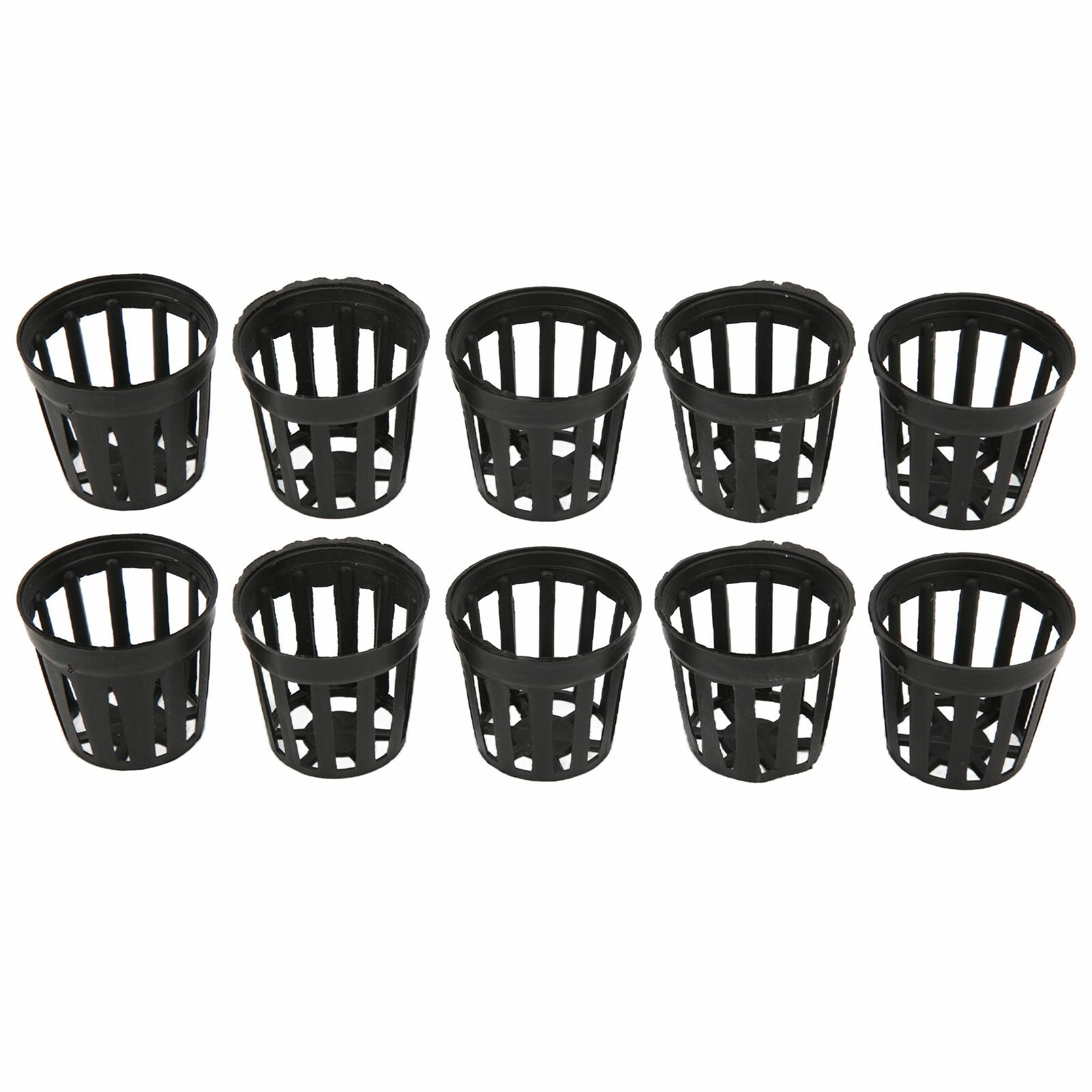 10 шт. водных сетчатых стаканчиков, пластиковых корзин для посадки в аквариум, садовые горшки для размножения и роста водных растений