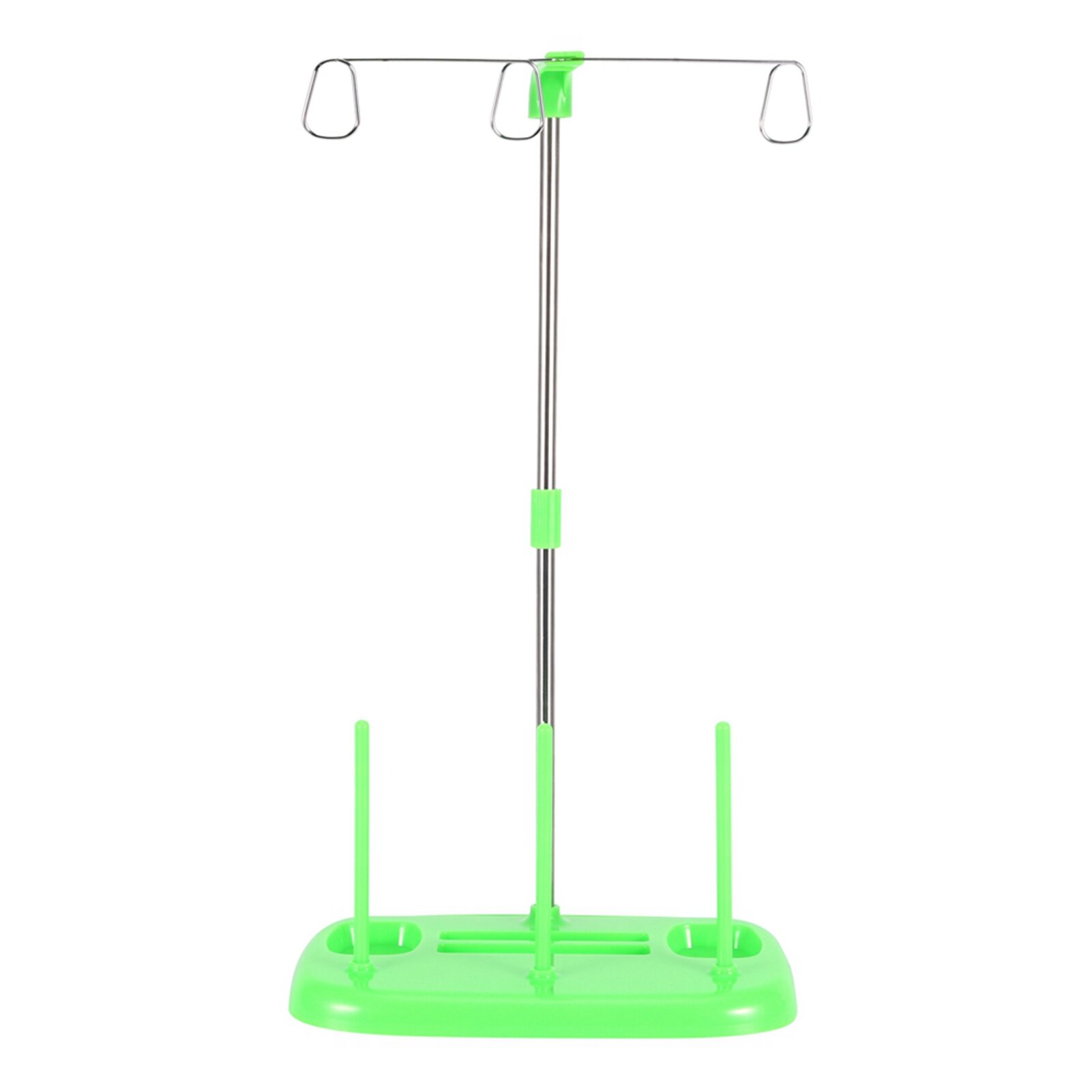 Держатель с зеленой вышивкой, 3-кайтер-катушка подставка для домашних швейных машин, органайзер для хранения помещений для вышивки.