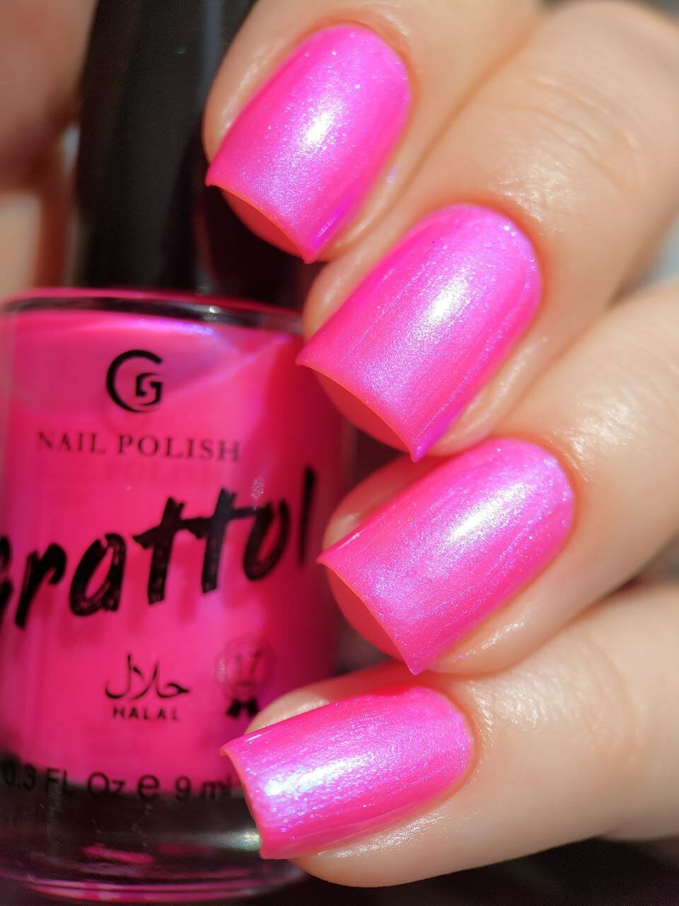 Grattol Color Nail Pink Aurora - Лак для ногтей сушка без лампы, 9 мл