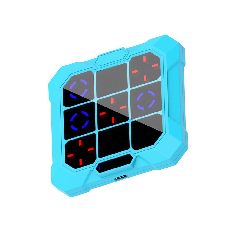 Крестики-нолики 6 в 1, Детская развивающая игрушка-головоломка, портативная игра-головоломка