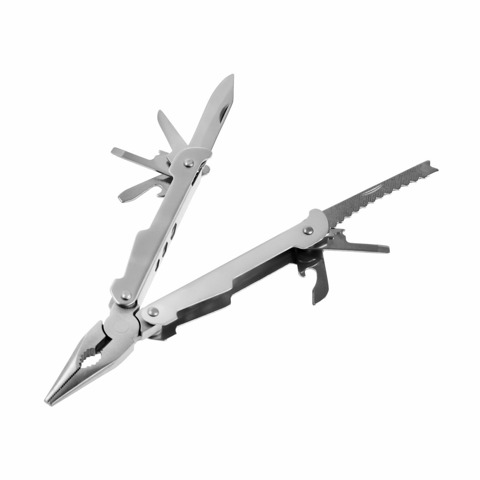 Мультитул 11 функций, в чехле, размер упаковки: 5 x 2.5 x 12.5 см.