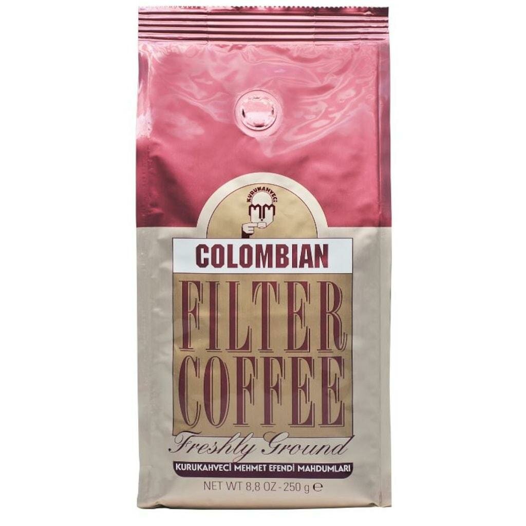 Кофе молотый Mehmet Efendi Colombian Filter Coffee 250 гр.