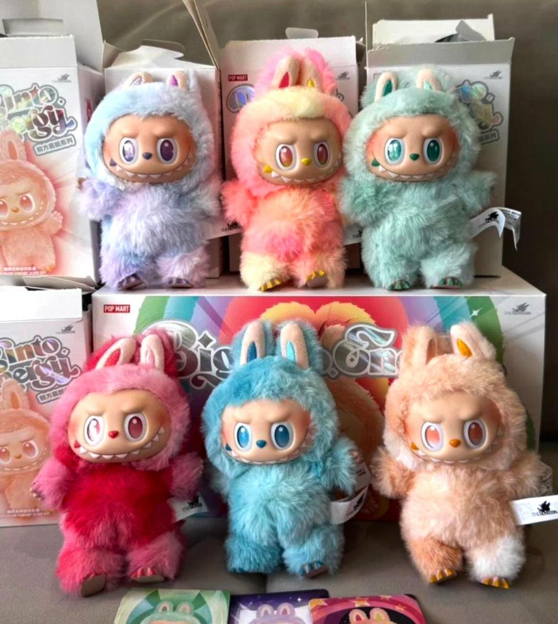 Лабубу/ Labubu 3 серия монстр брелок 15см сюрприз бокс 1 шт