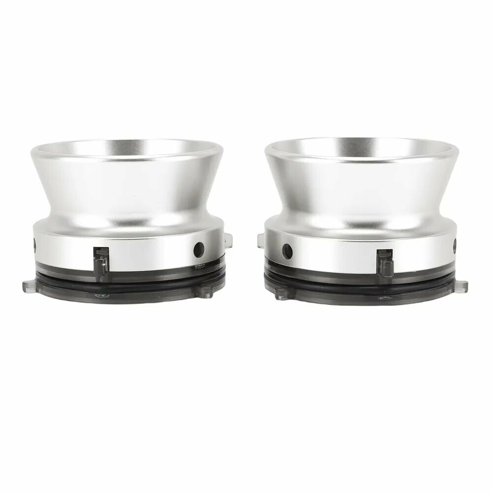 Пара адаптеров NAB Hub из алюминиевого сплава 1/4 10 дюймов, универсальное загрузочное устройство с замком для катушечного магнитофона, серебристого цвета