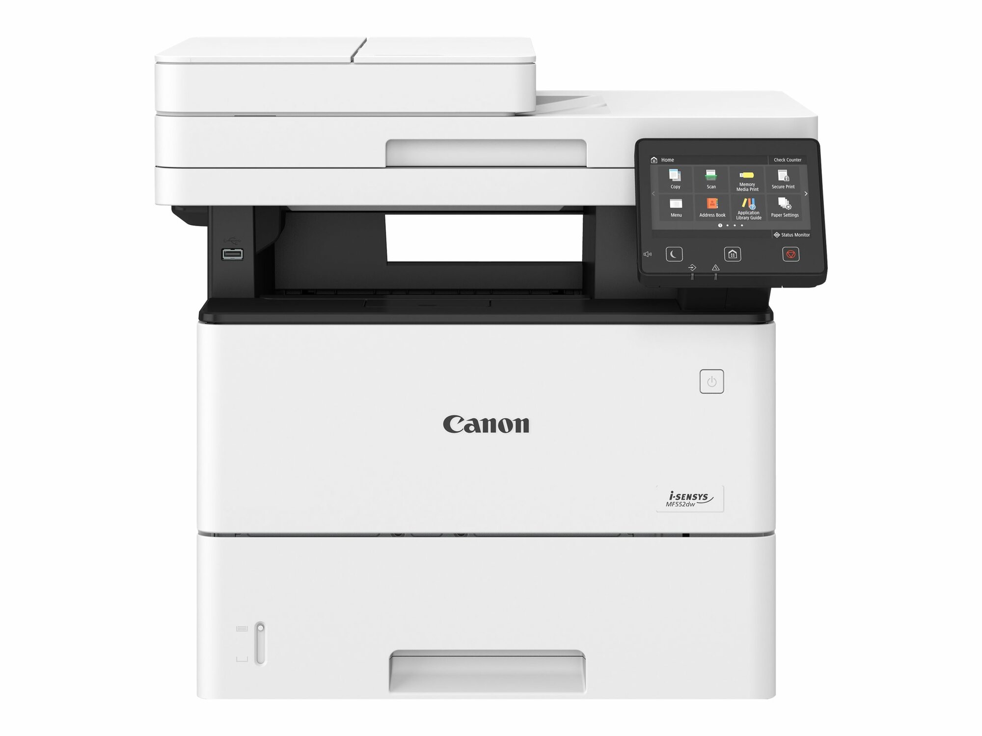 Canon i-SENSYS MF552dw — монохромное лазерное МФУ A4, скорость 43 стр/мин, дуплекс, сеть, Wi-Fi