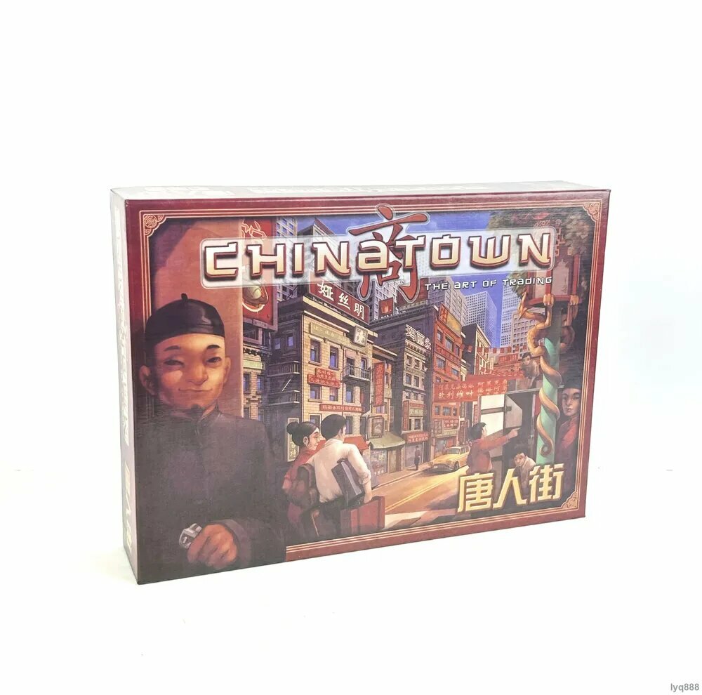Настольная игра: Chinatown Переговоры и Торг в Реальном Времени (3-5 игроков, 60 мин, Семейная Вечеринка)
