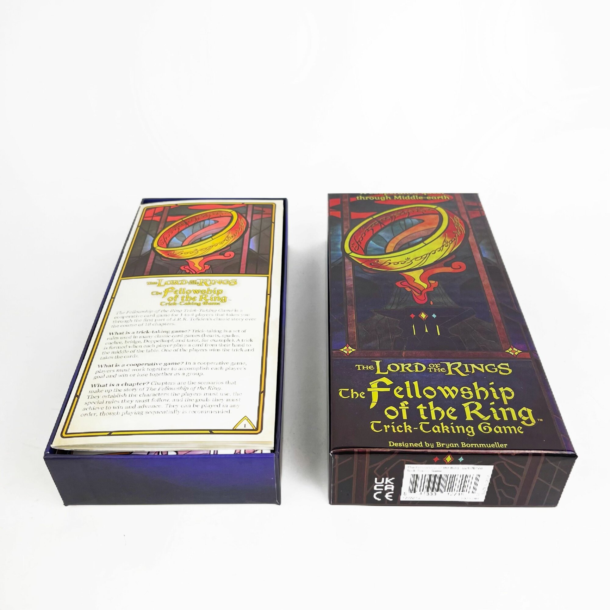 The Fellowship of the Ring Deluxe Люкс: HИ Стратегия/Вечеринка. Тисненые карты, дерево, яркие цвета! Лучший выбор!