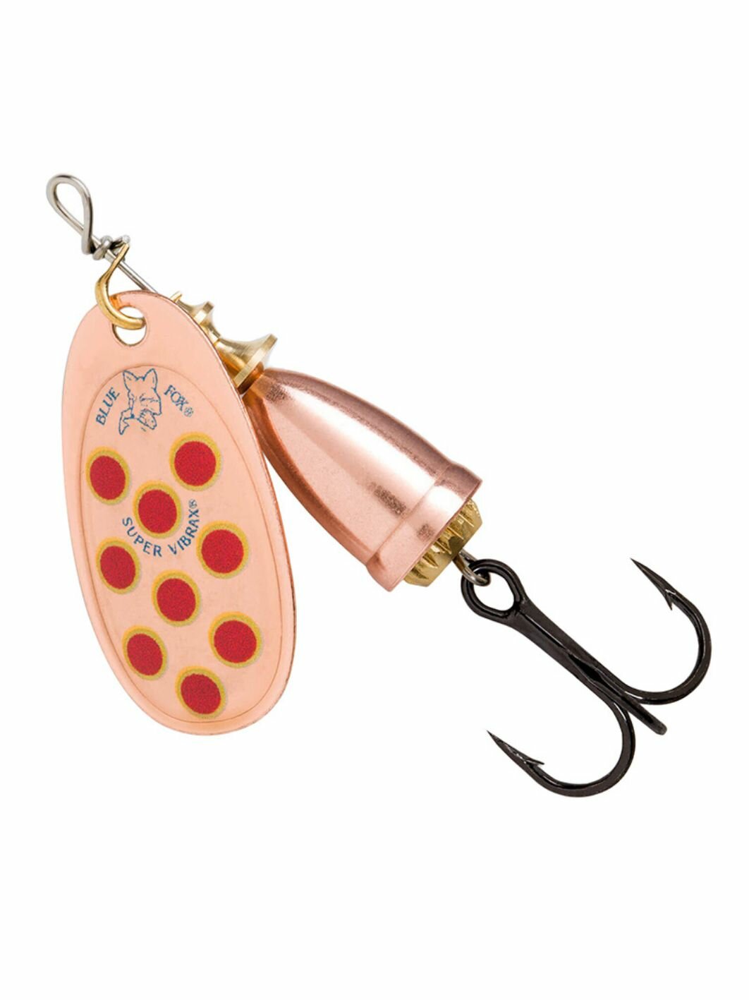 Блесна вращающаяся BLUE FOX Vibrax Hot Pepper 4, цвет CYR, 10 гр